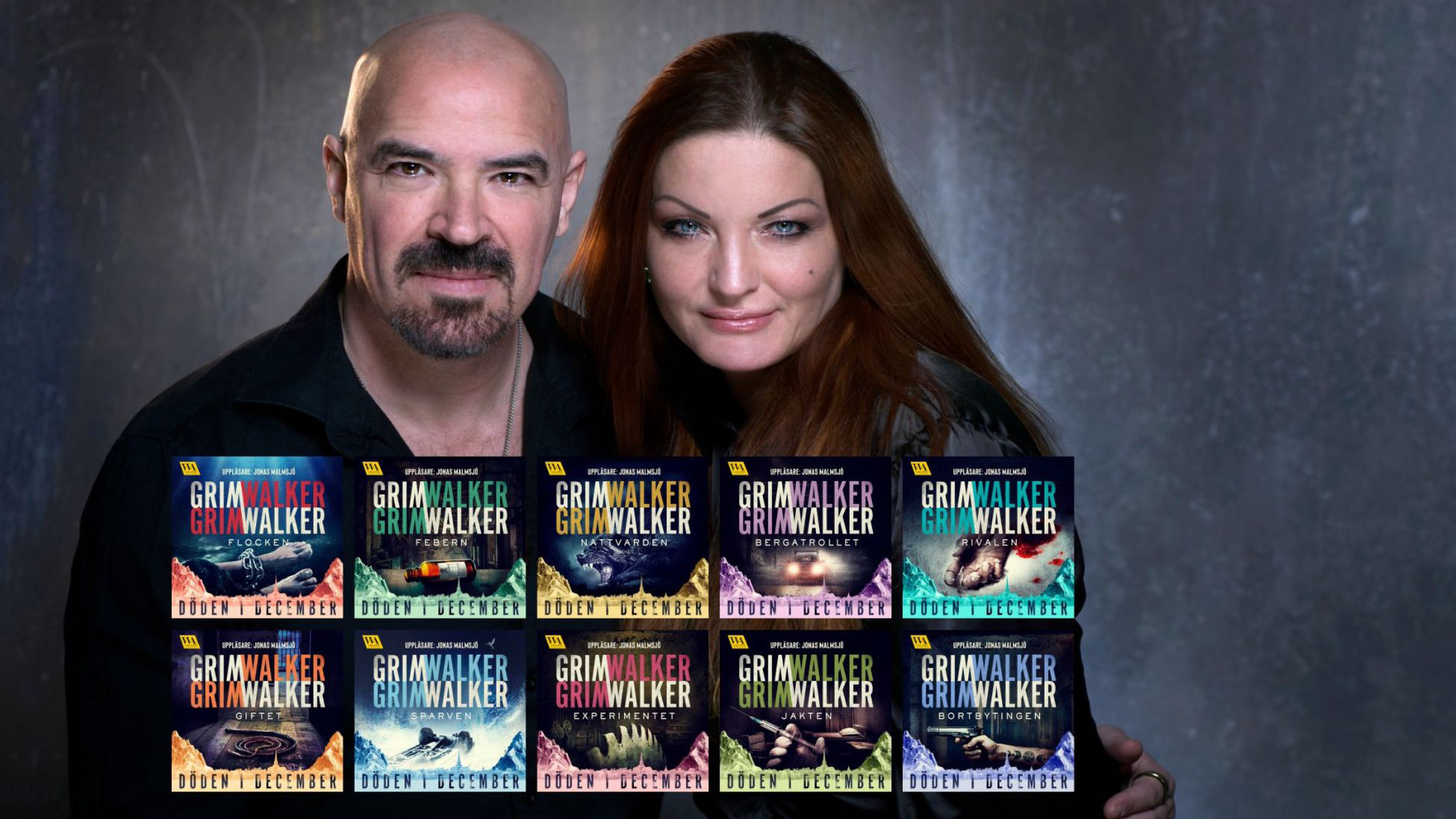 Spännande ljudboksserie på gång från Grimwalker-duon – Kmag.se